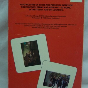 Vintage 1988 Debbie Gibson Out of the Blue Video Band 1980's - Etsy