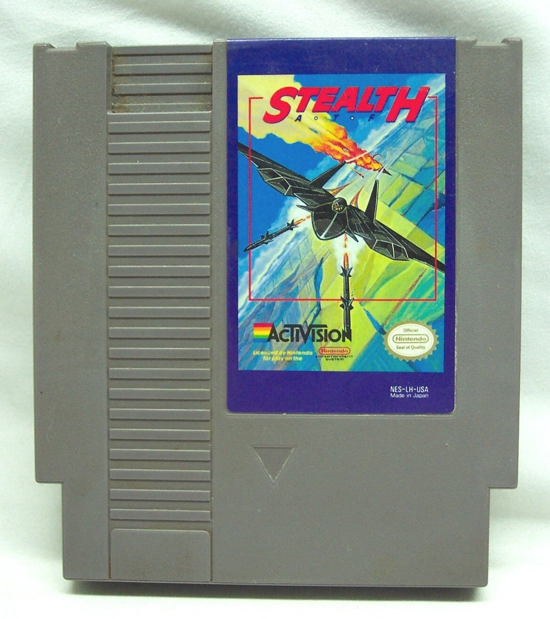 Vintage 1989 STEALTH ATF NES Nintendo Video Game Cart Cartridge Tested ...