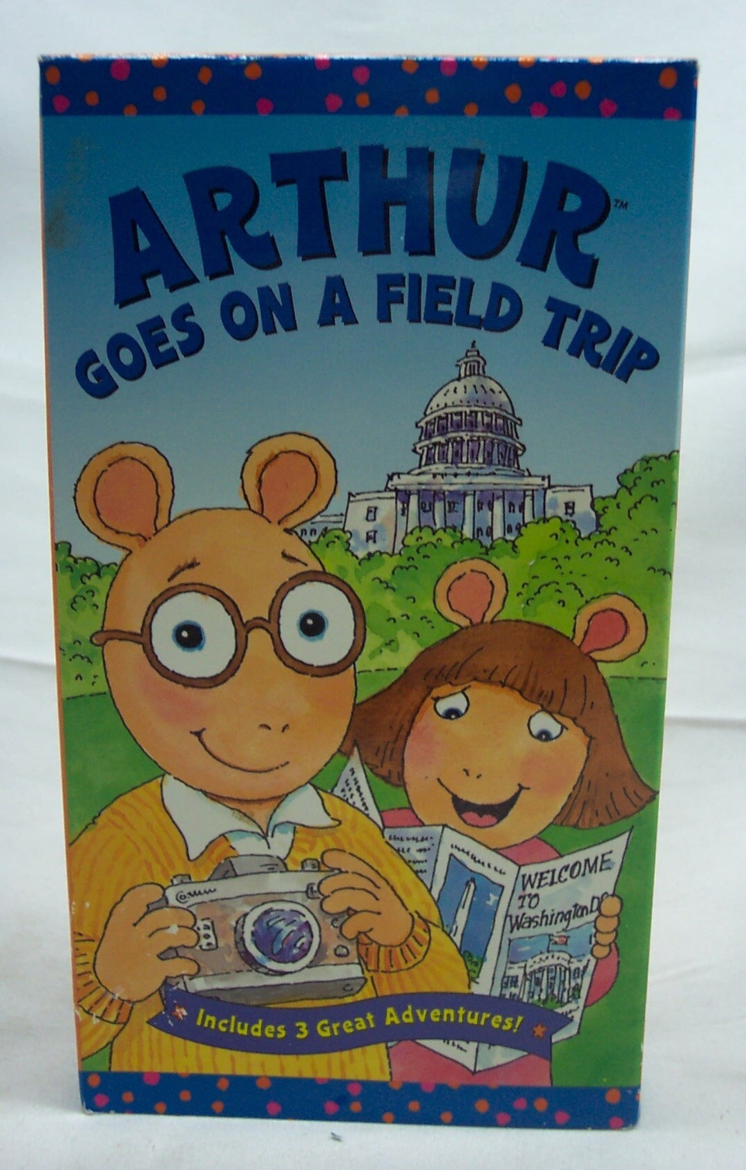 Vintage 2001 Marc Brown ARTHUR Goes on A Field Trip Video Cartoon Movie ...