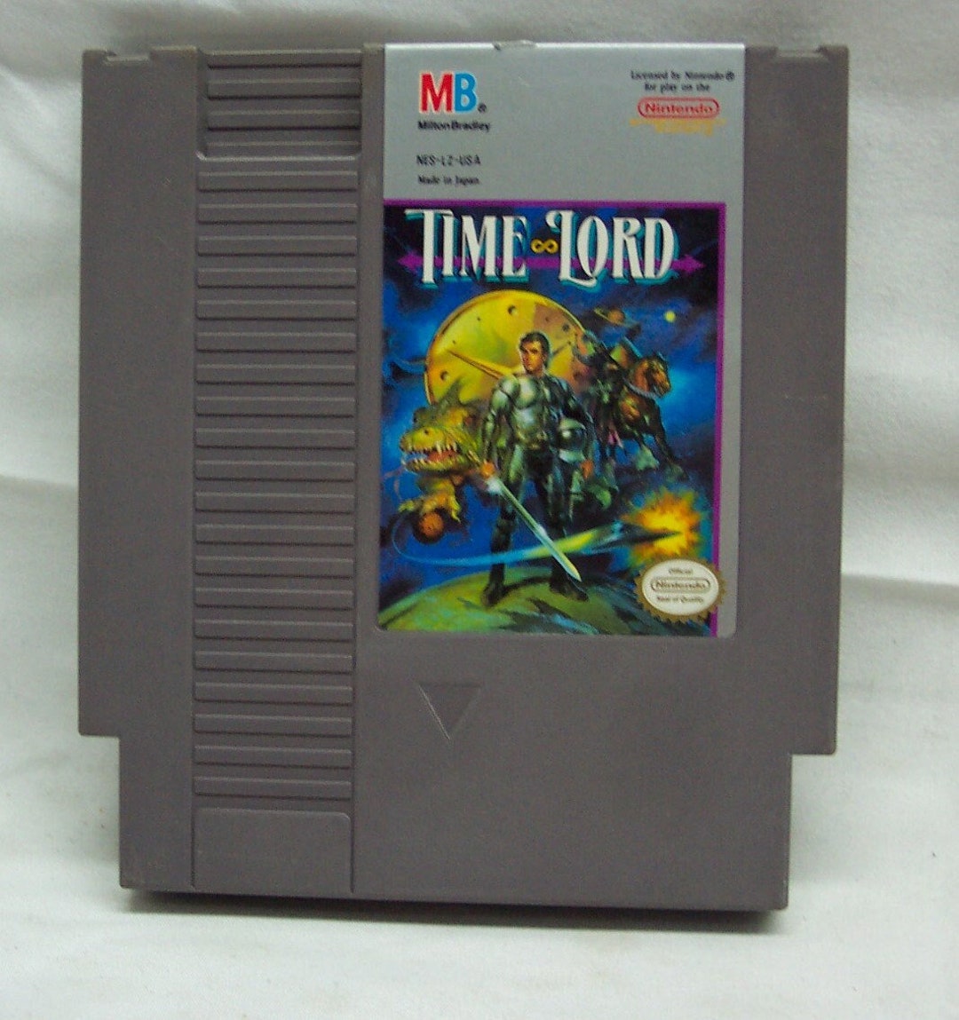 Vintage 1990 TIME LORD Nes Nintendo Video Game Cart Cartridge Tested ...