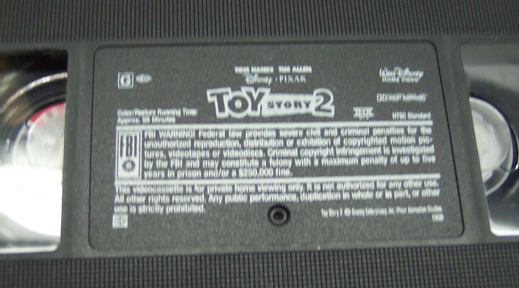 Walt Disney Pixar TOY STORY 2 VHS Video Classic Children's - Etsy