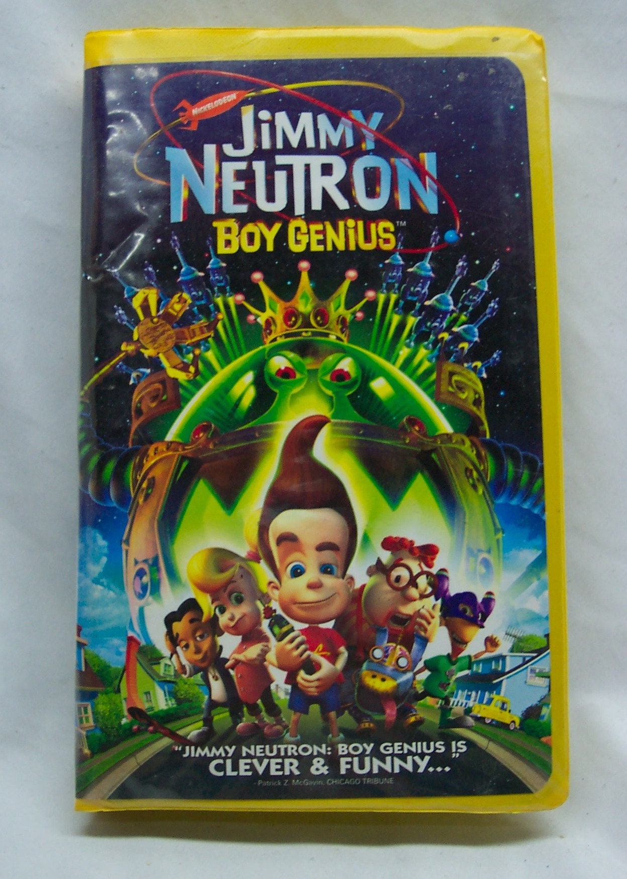 The Adventures Of Jimmy Neutron Boy Genius Vhs