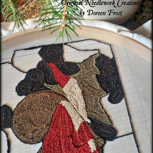 Merry Olde St. Nicholas Primitive Punch Needle Embroidery Pattern by ...