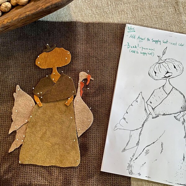 Primitive Applique - Etsy