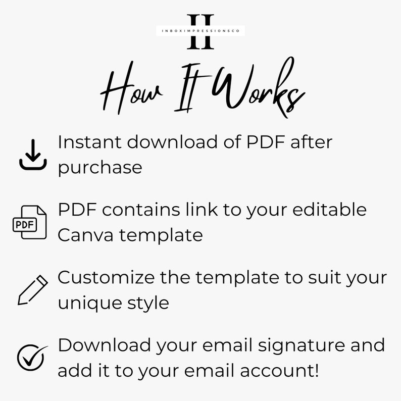 Teacher Email Signature Template Canva: Customizable Design (digital ...