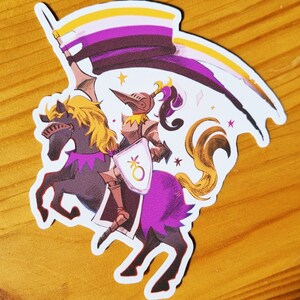 LGBTQ Pride Knights Vinyl Sticker - Etsy