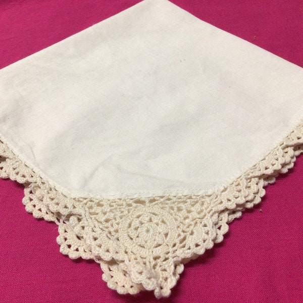 Napkins With Crochet - Etsy