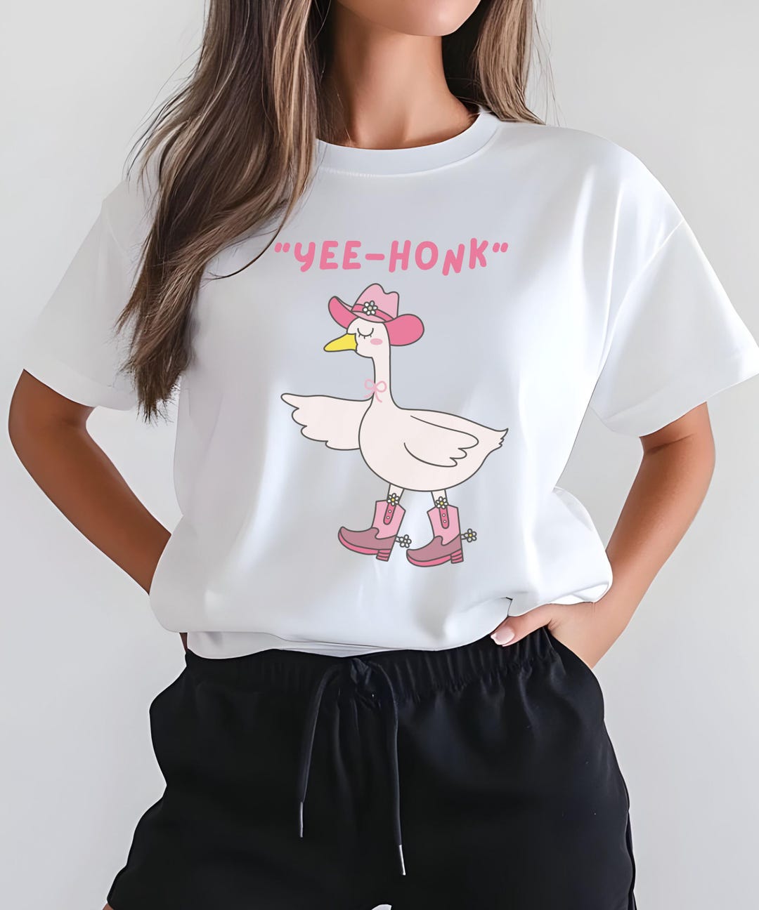 Comfort Colors, Yee-honk Silly Goose Shirt, Funny Cowgirl Shirt, Funny ...