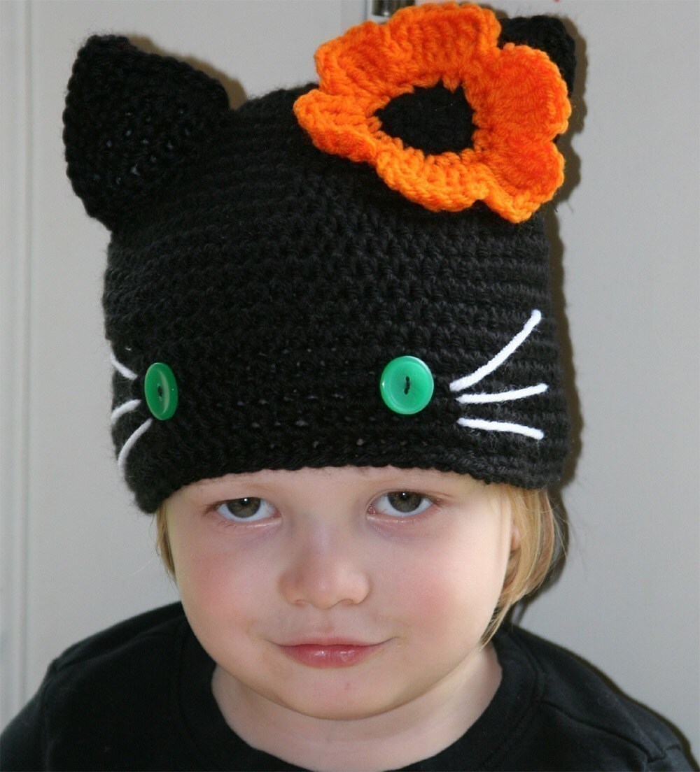 Kawaii Kitties Silly Hat Crochet Pattern, 2 Patterns in 1 - Etsy