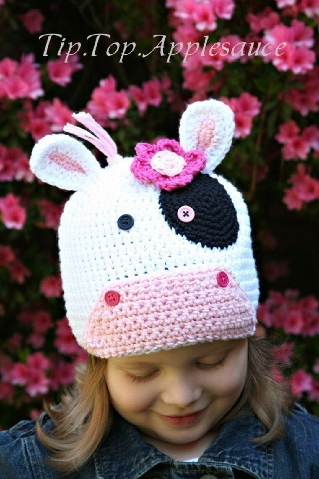 Amigurumi Animal CUTE COW Hat Crochet Pattern - Etsy