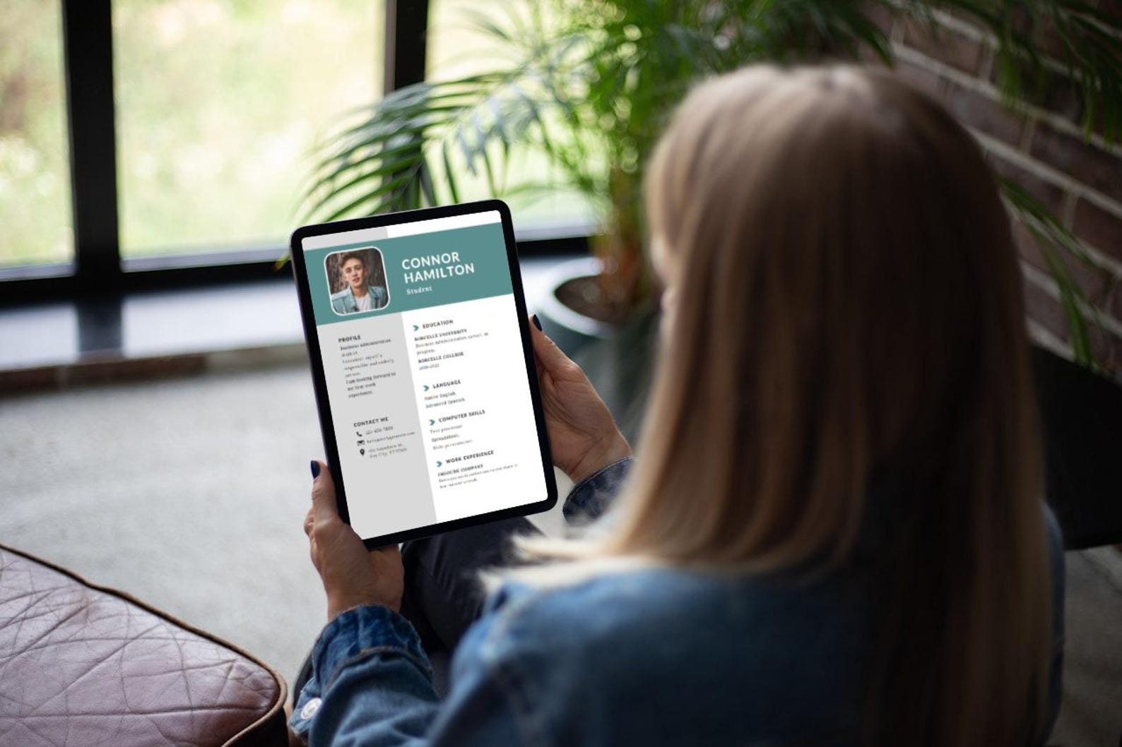 Student Resume Template Highschool Student CV Editable New Graduate ...