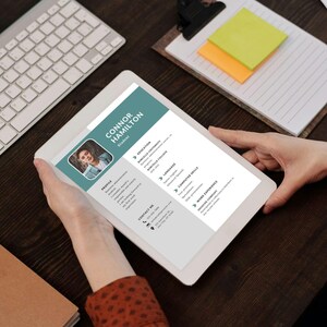 Student Resume Template Highschool Student CV Editable New Graduate ...