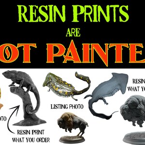 Amur Leopard Cub - UNPAINTED 3D Resin Figure - Animal Den Miniatures - Etsy