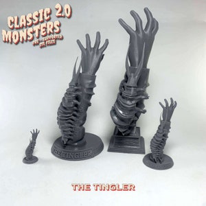 The Tingler - Classic Monster Collection - Heroes and Beasts - Etsy