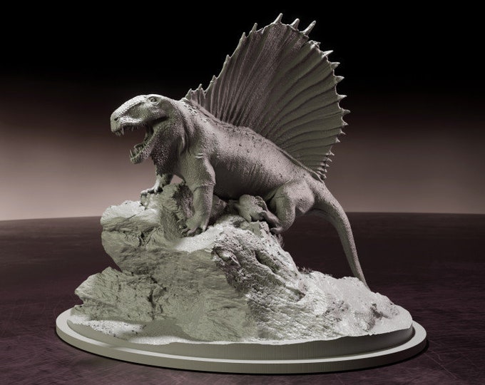 Dimetrodon Dino and Dog Miniatures - Etsy