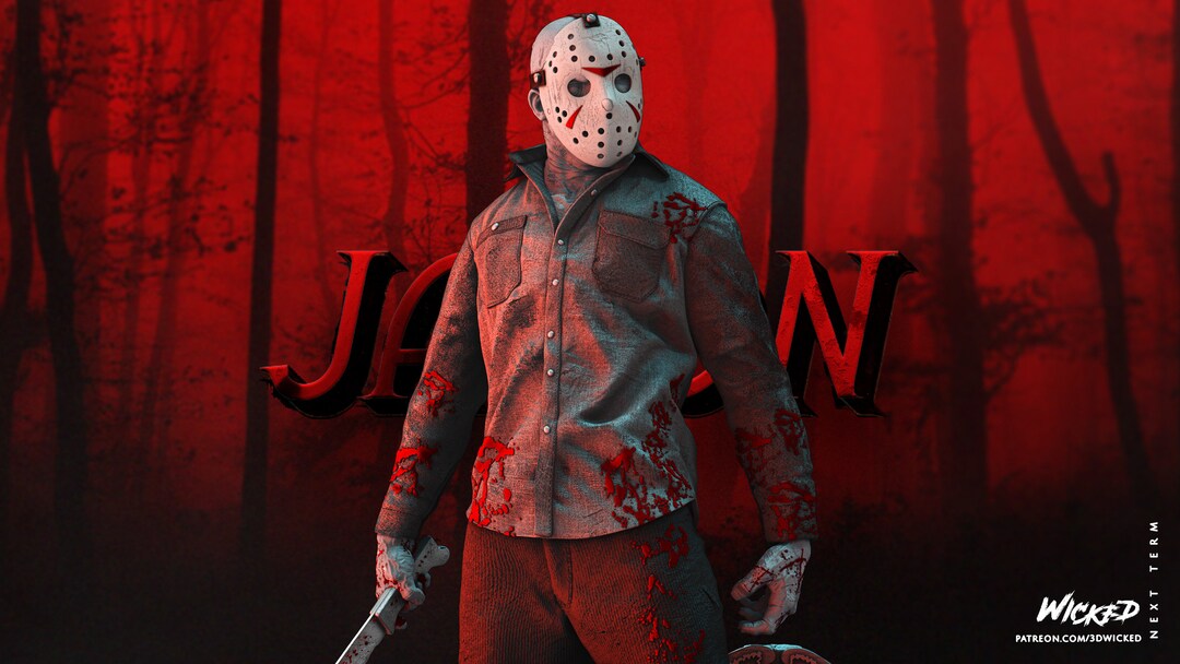 Jason - UNPAINTED - Fan Art by Wicked - Etsy