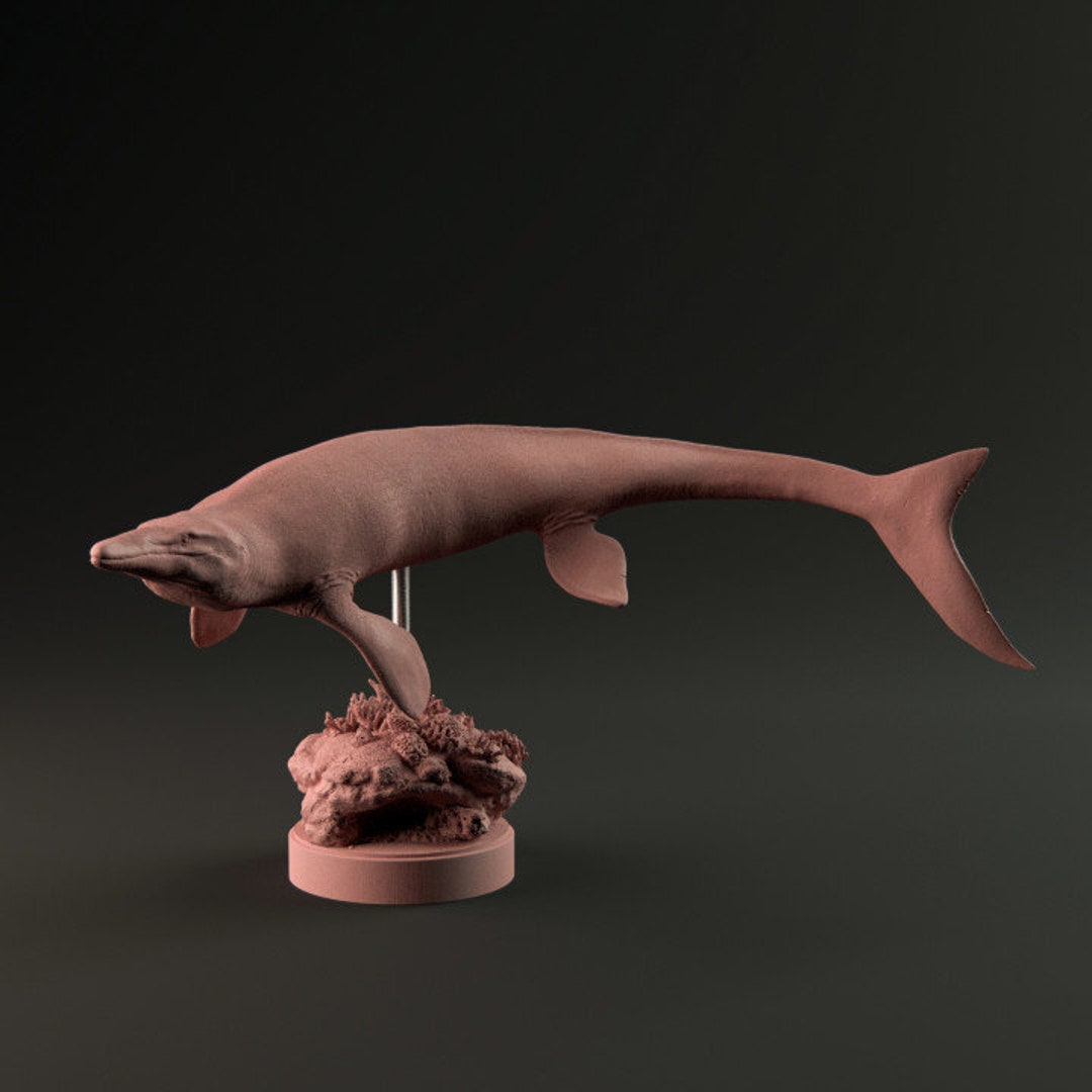 Tylosaurus - UNPAINTED 3D Resin Figure - Dino and Dog Miniatures - Etsy