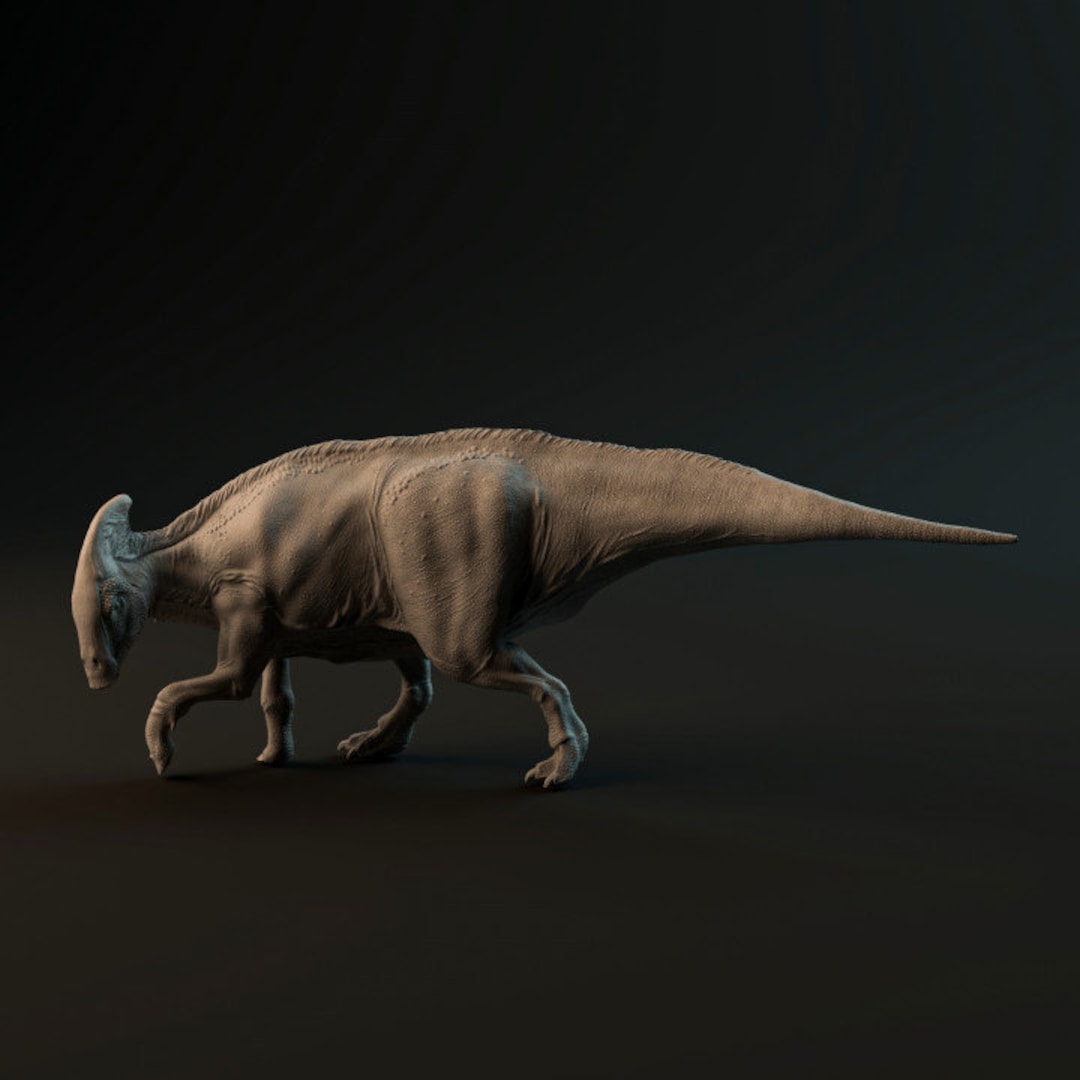 Charonosaurus Female - UNPAINTED - Dino and Dog Miniatures - Etsy