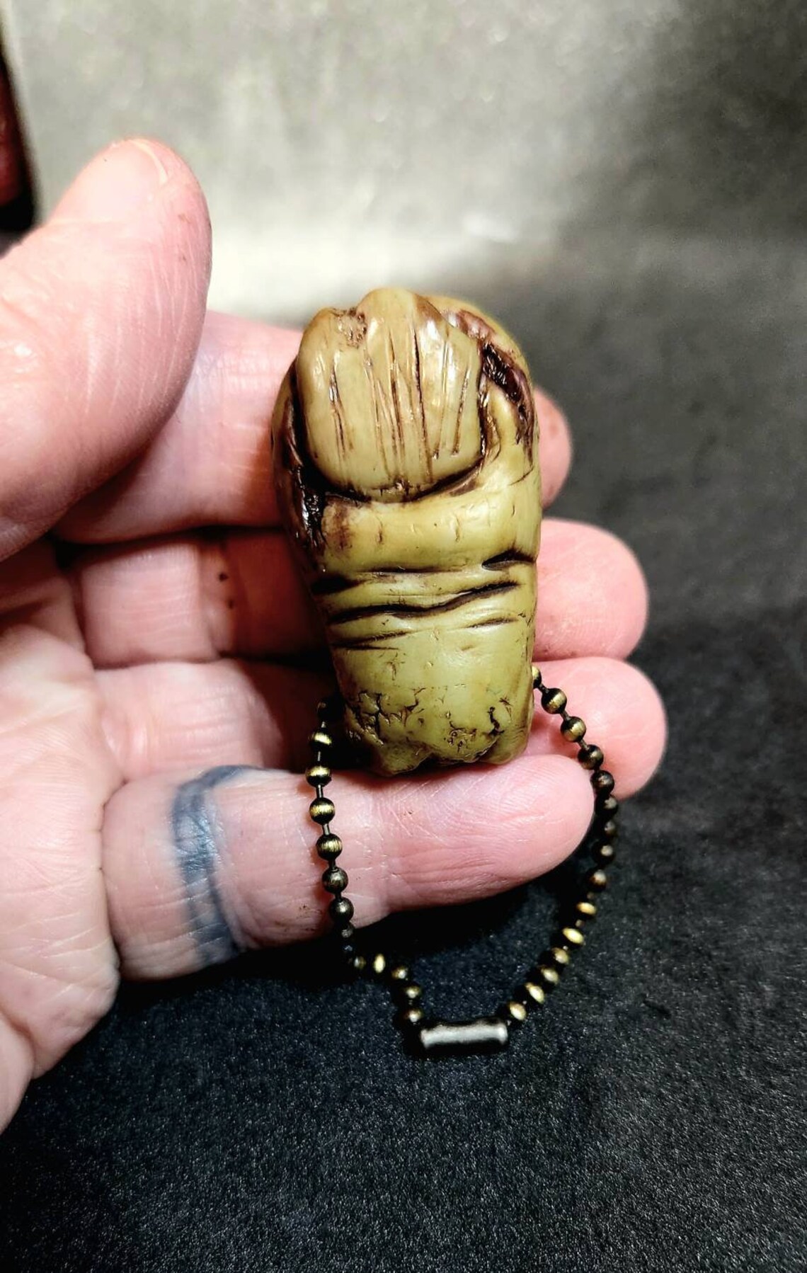 Zombie Toe Keychain - Etsy