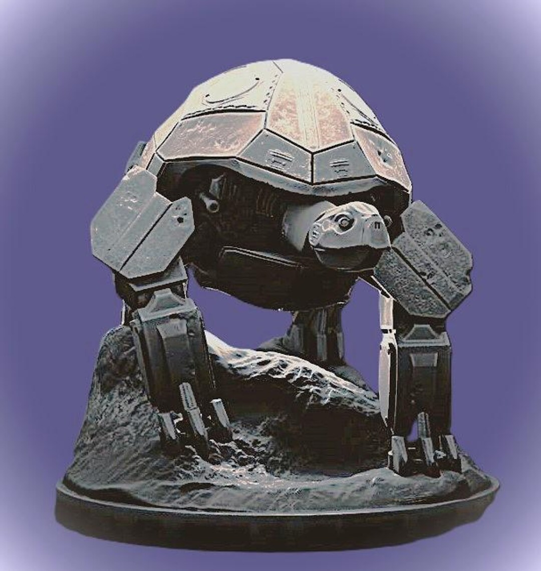Turtle Mecha Robot - Mecha Zoo - Dino and Dog Miniatures - Etsy