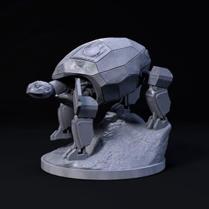 Turtle Mecha Robot - Mecha Zoo - Dino and Dog Miniatures - Etsy