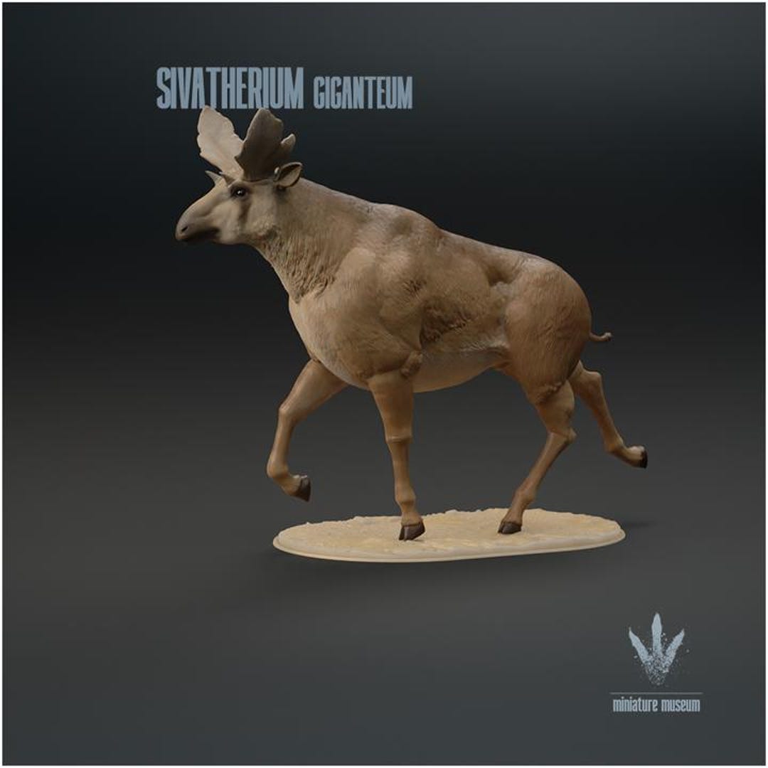 Sivatherium Giganteum : Run - UNPAINTED - Miniature Museum - Etsy