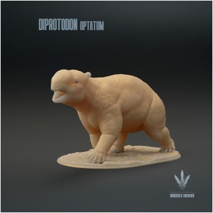 Diprotodon Optatum - UNPAINTED - Miniature Museum - Etsy