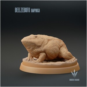 Beelzebufo Ampinga : the Devil Toad - UNPAINTED - Miniature Museum - Etsy