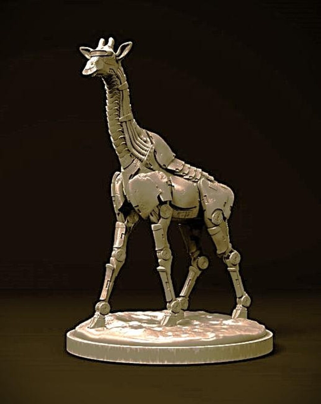 Giraffe Mecha Robot - Mecha Zoo - Dino and Dog Miniatures - Etsy