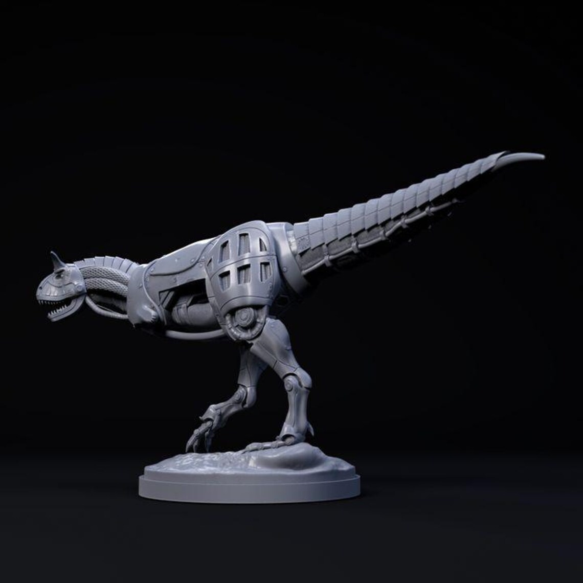 Carnotaurus Mecha Robot - Mecha Zoo - Dino and Dog Miniatures - Etsy