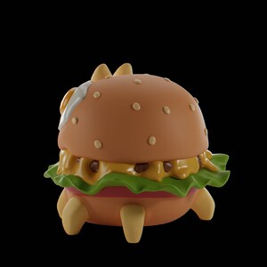 Buger UNPAINTED Grumpii Art Toy - Etsy