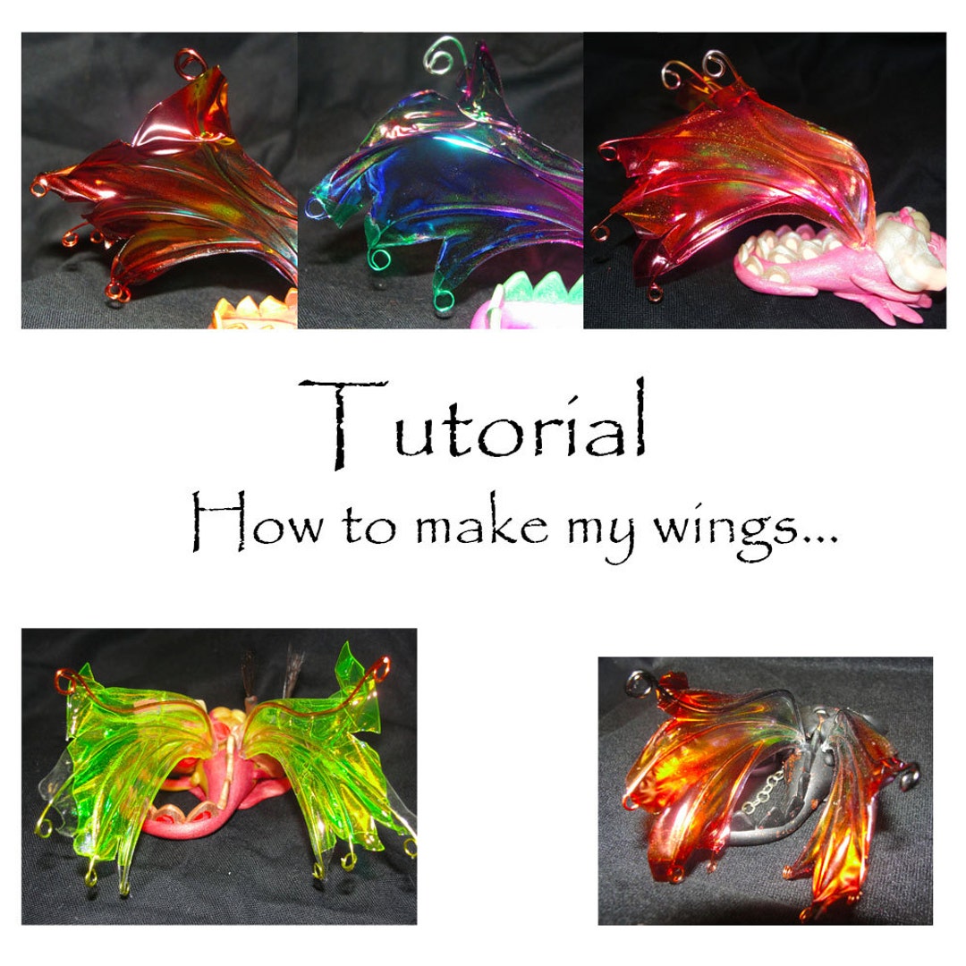 How to Make My WINGS PDF Tutorial - Etsy