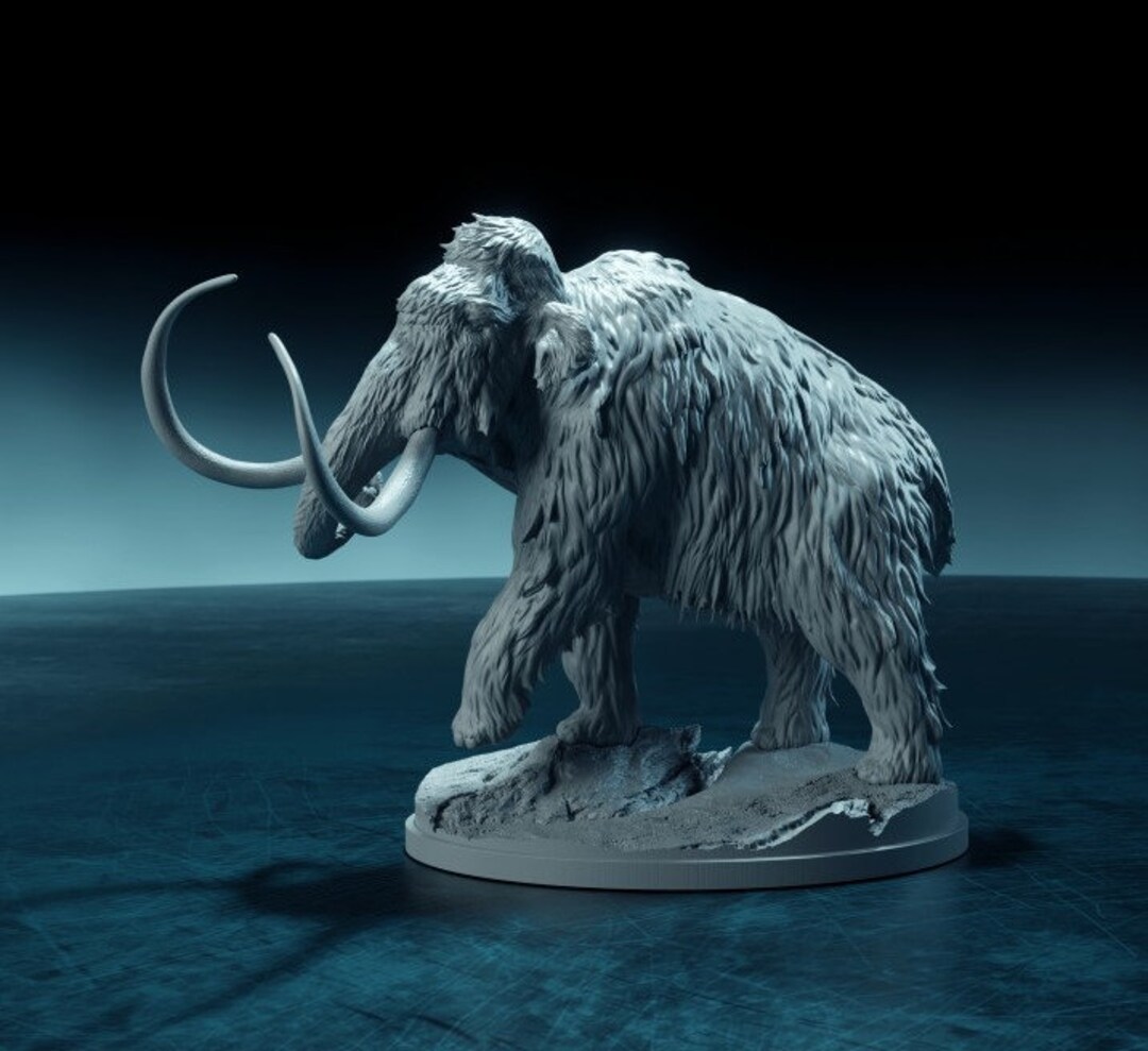 Mammoth - Dino and Dog Miniatures - Etsy