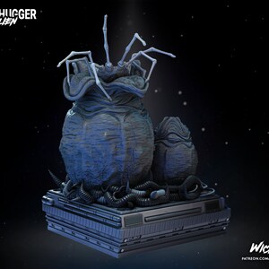 Face Hugger - Wicked 3D Models - Etsy