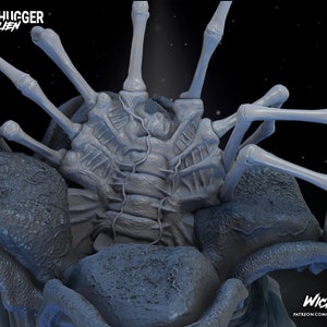 Face Hugger - Wicked 3D Models - Etsy