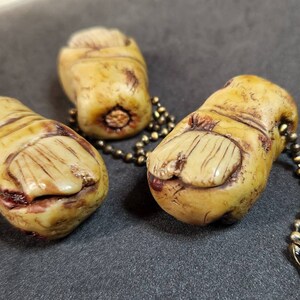 Zombie Toe Keychain - Etsy