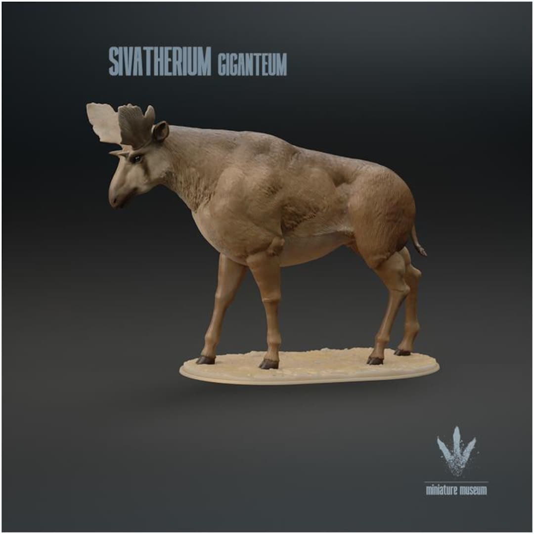 Sivatherium Giganteum : the Shiva's Beast - UNPAINTED - Miniature ...