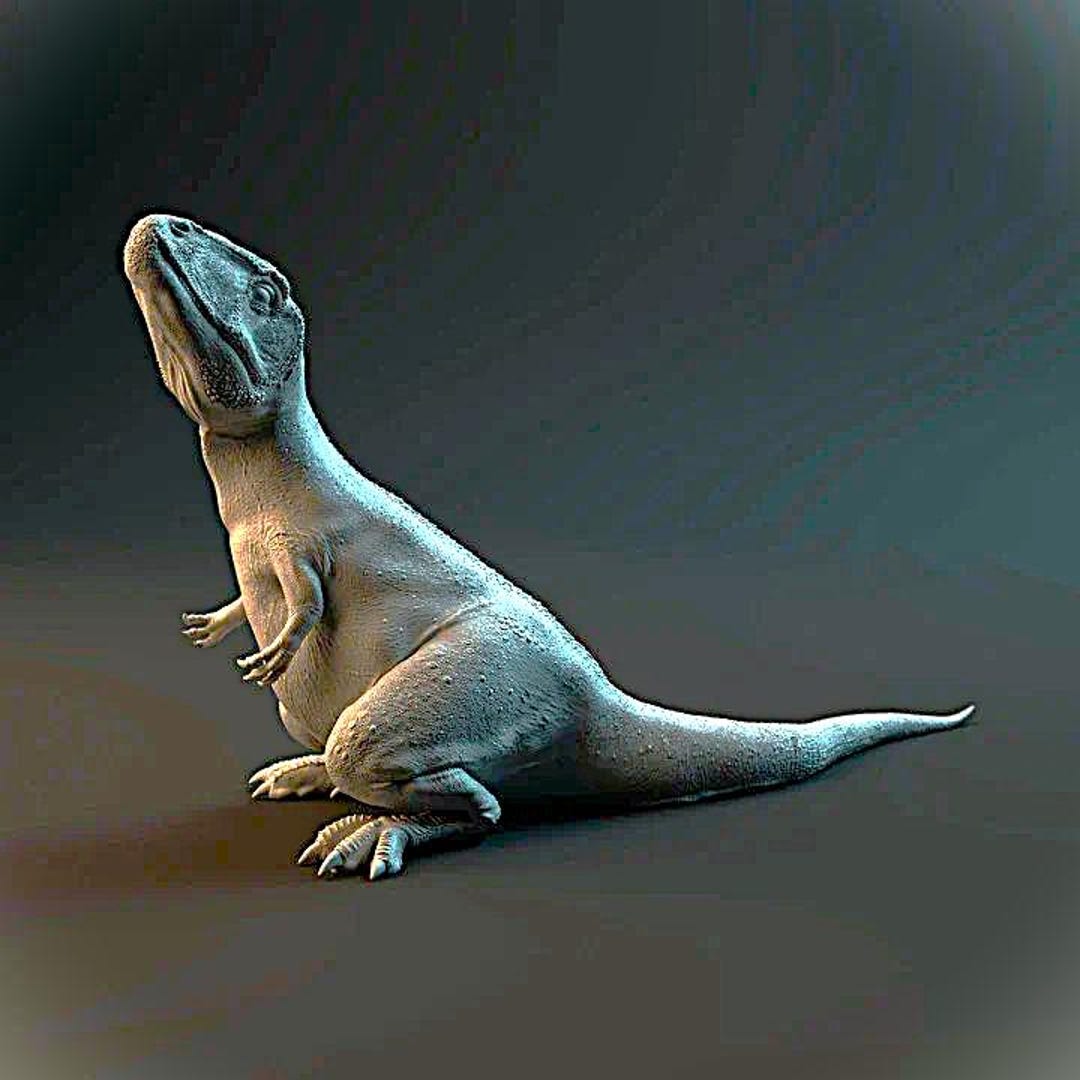Carcharadontosaurus Hatchling - Dino and Dog Miniatures - Etsy