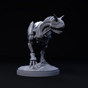 Carnotaurus Mecha Robot - Mecha Zoo - Dino and Dog Miniatures - Etsy