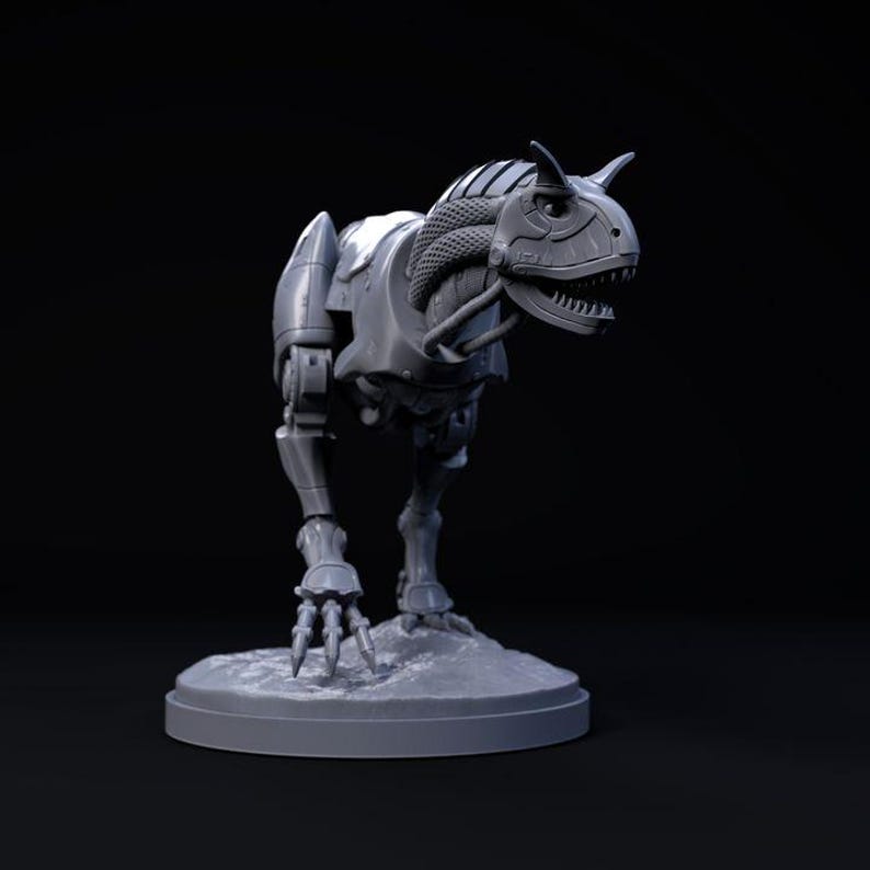 Carnotaurus Mecha Robot - Mecha Zoo - Dino and Dog Miniatures - Etsy