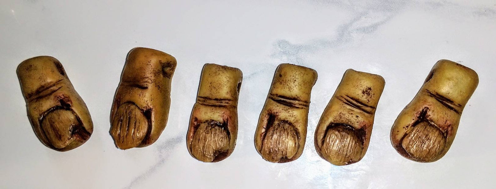 Zombie Toe Keychain - Etsy