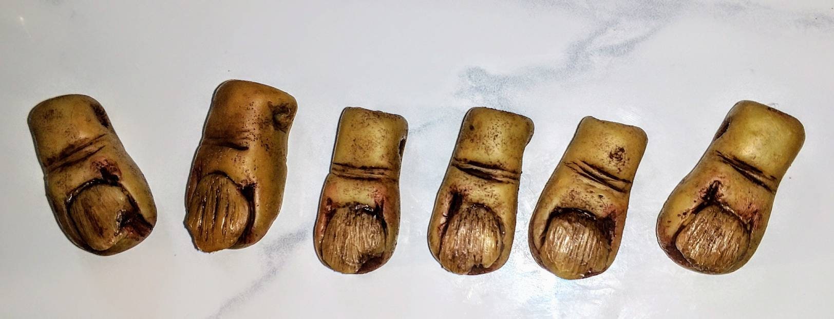 Zombie Toe Keychain - Etsy