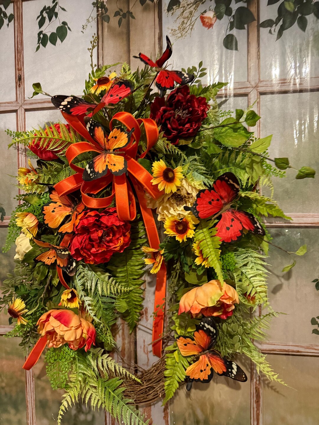 Spring Wreaths, Year Round Wreath, Everyday Wreaths, - Etsy