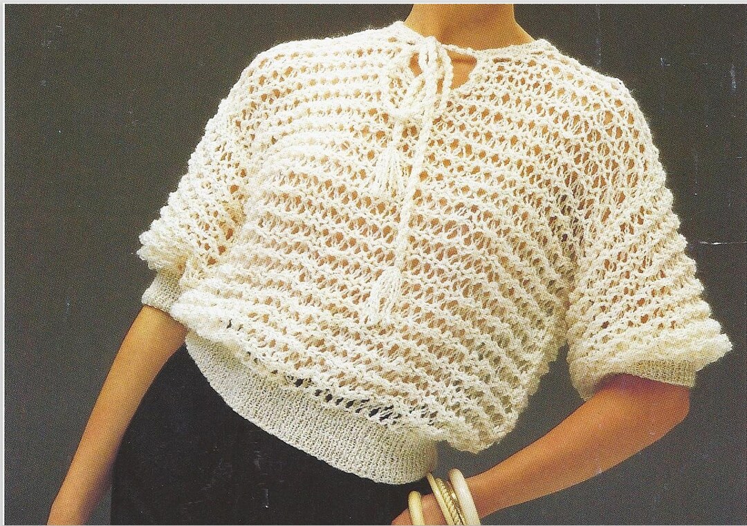 Ladies Odd Pins Knitting Pattern #1. - Etsy