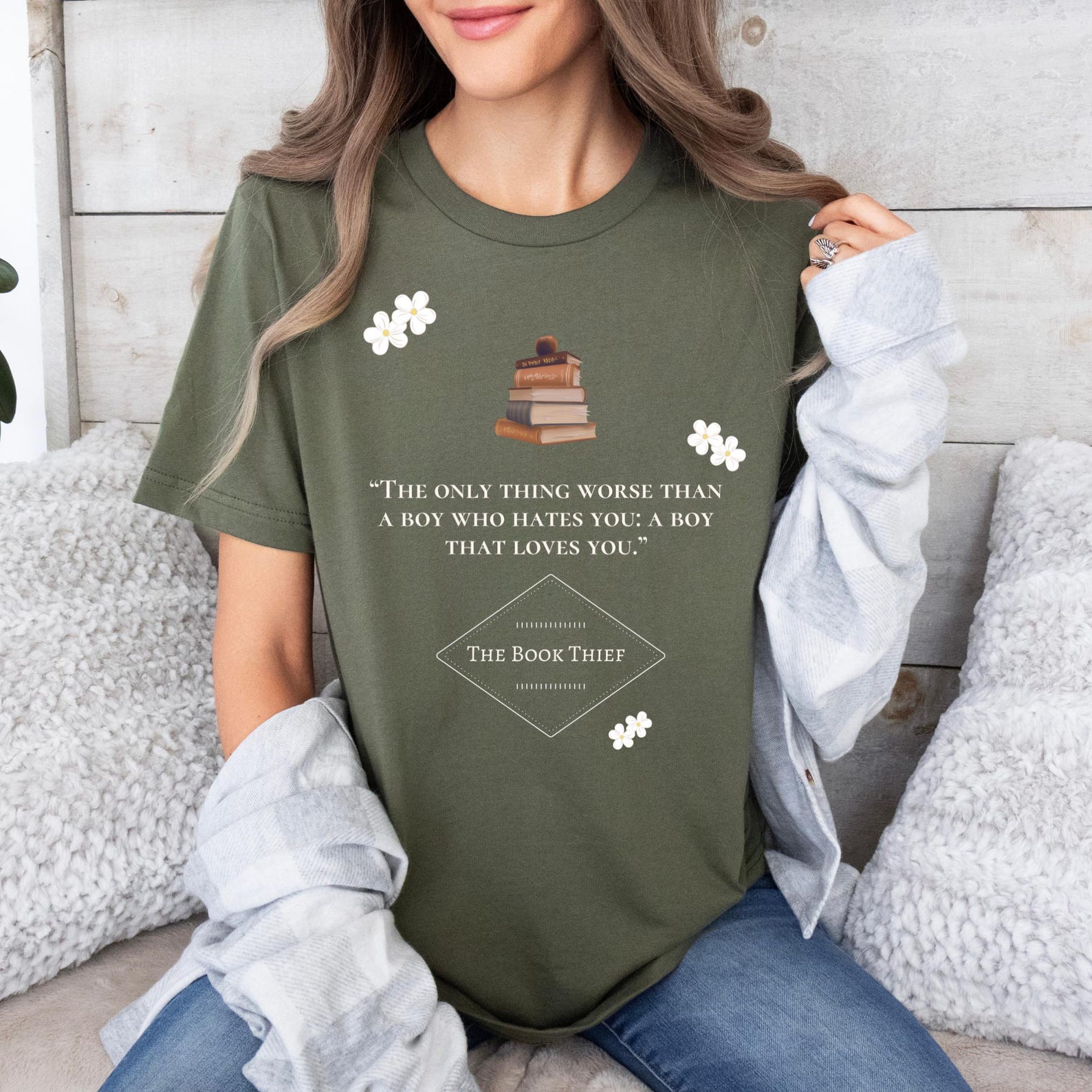 The Book Thief Shirt, Bookish Shirt Bookish Gift, Book Lover Shirt ...