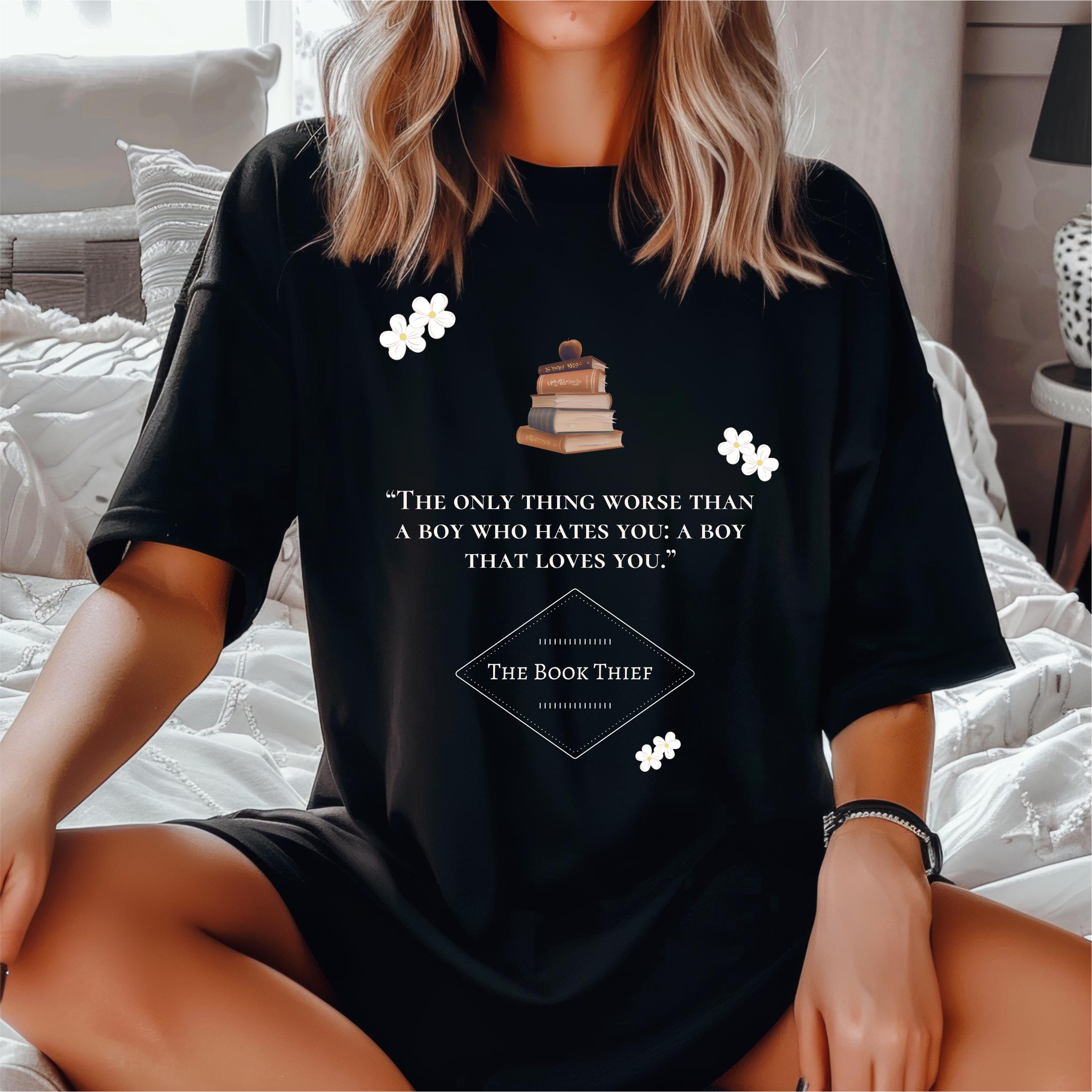 The Book Thief Shirt, Bookish Shirt Bookish Gift, Book Lover Shirt ...