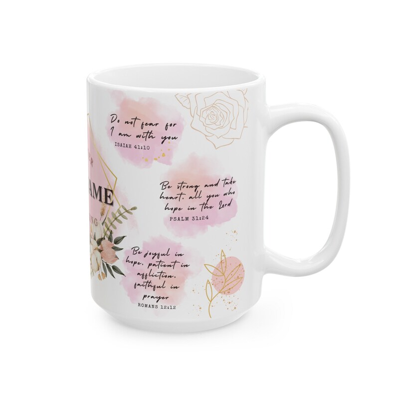 Personalized Christian Mug, Bible Verses Mug,religious Mug Design,bible ...