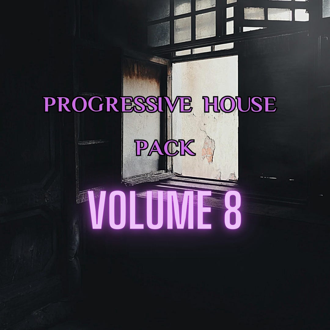 Progressive House Pack Vol. 8 | 10 GB of the Progressive House | 550 ...