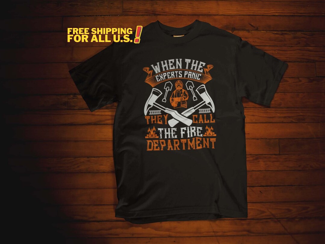 SFFD Expert Tee Shirt Fire Departement - Etsy