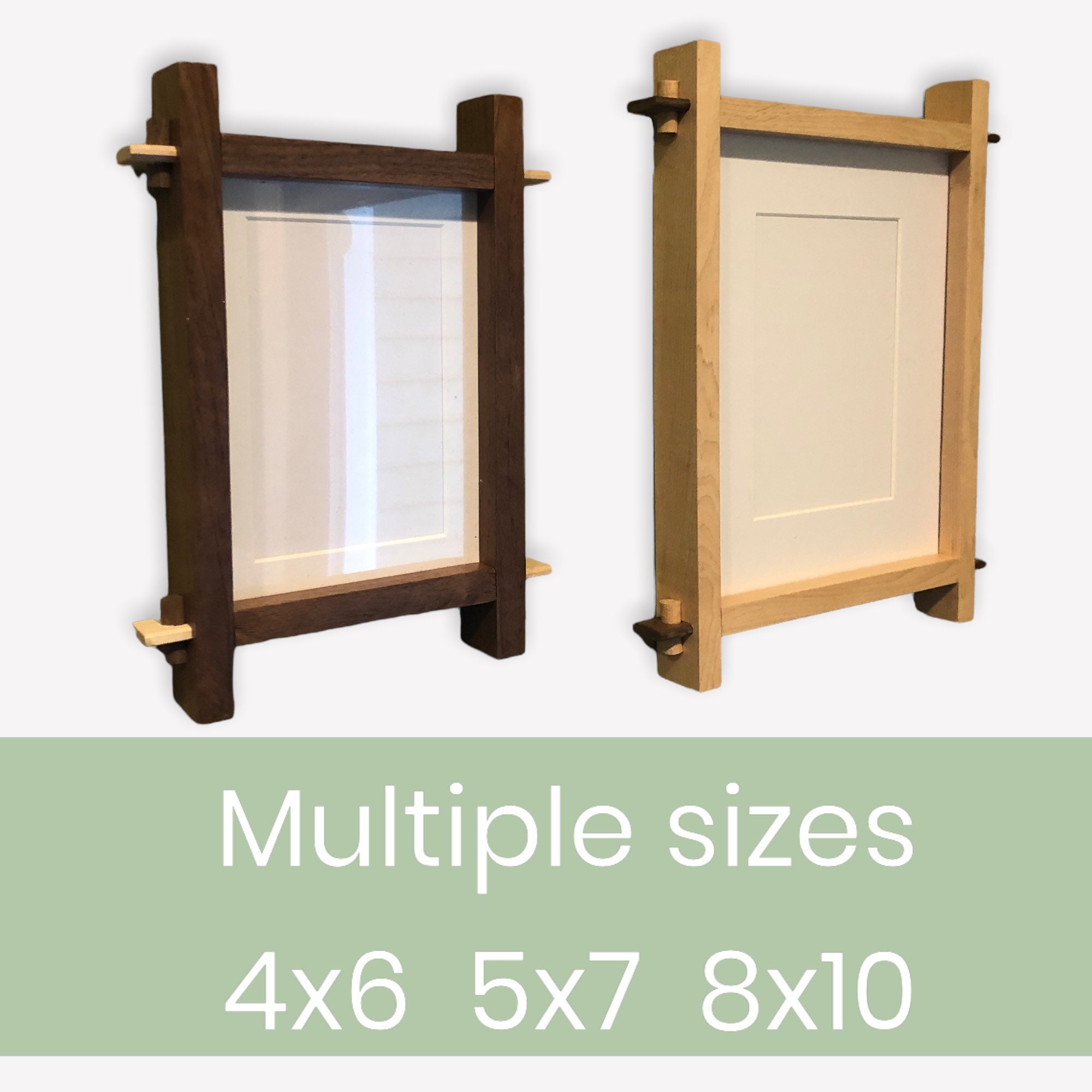 Craftsman Style Picture Frame, Multiple Sizes ( 4x6 , 5x7 , 8x10 ) - Etsy